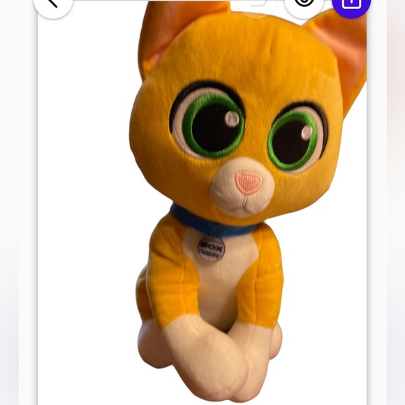 Mattel | Toys | Mattel Disney And Pixar Lightyear Sox Plush Cat With ...